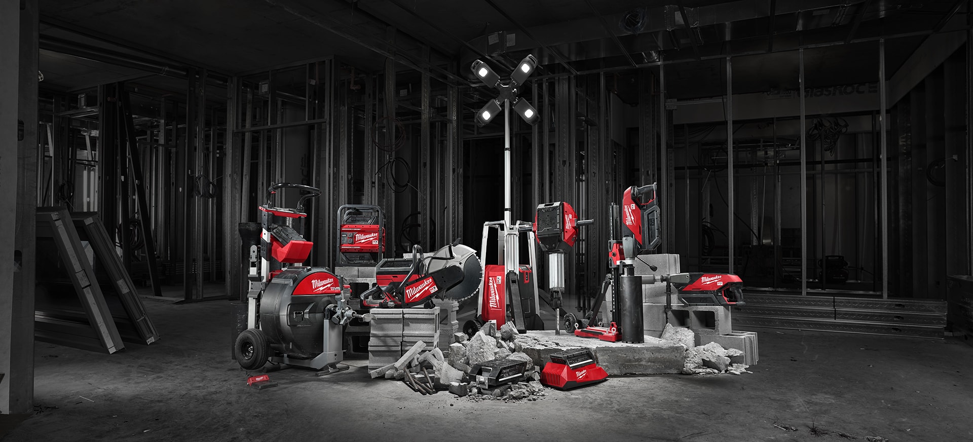 MX FUEL Core Drill Stand | Milwaukee Tool Asia