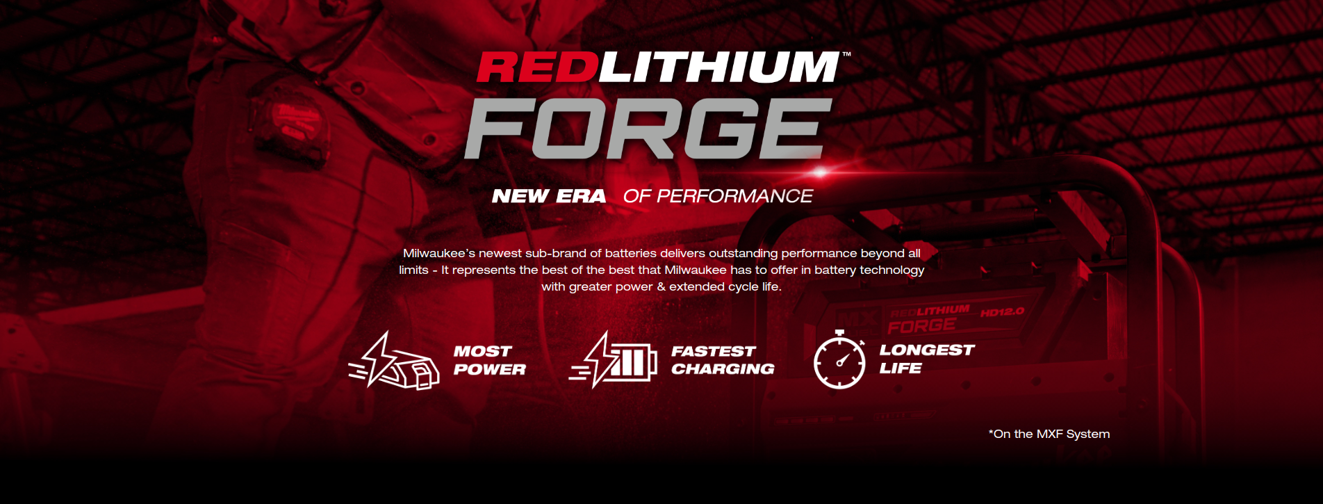 FORGE™ Battery Series | New Era of Experience | Milwaukee Tool Asia