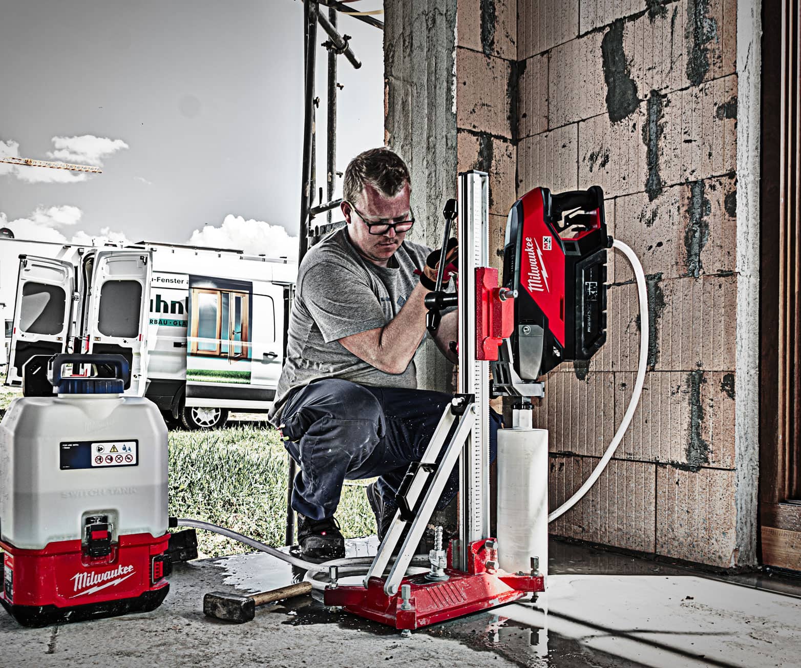 MX FUEL™ Core Drill - Safer Handheld Drill Machine | Milwaukee® Asia ...