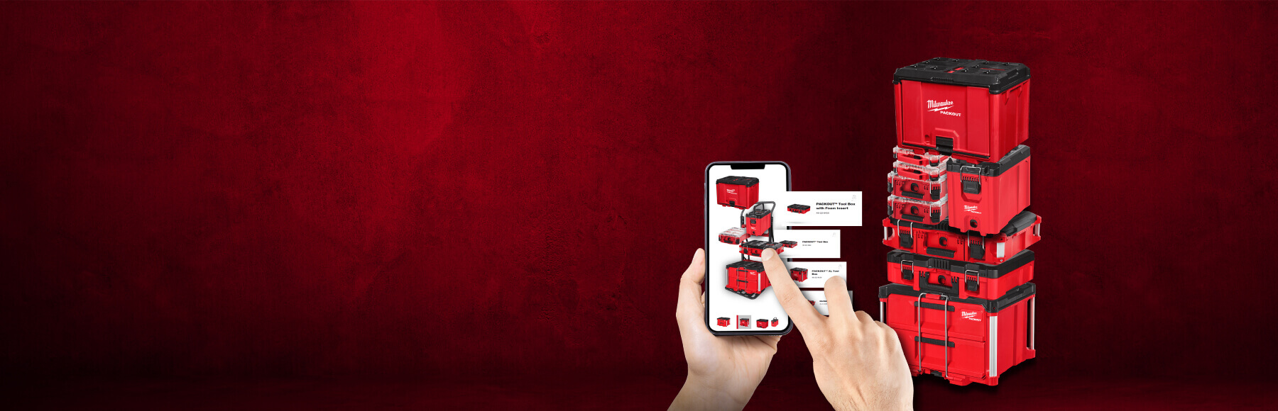 366pc. Master Mechanics Hand Tool Set with PACKOUT™ Drawers and Dolly ...